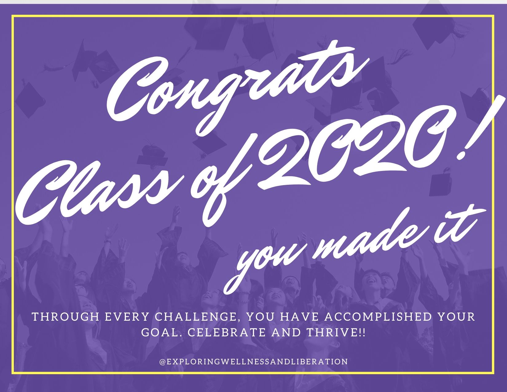 Congrats Class of 2020 – Crystal Blanton, LCSW